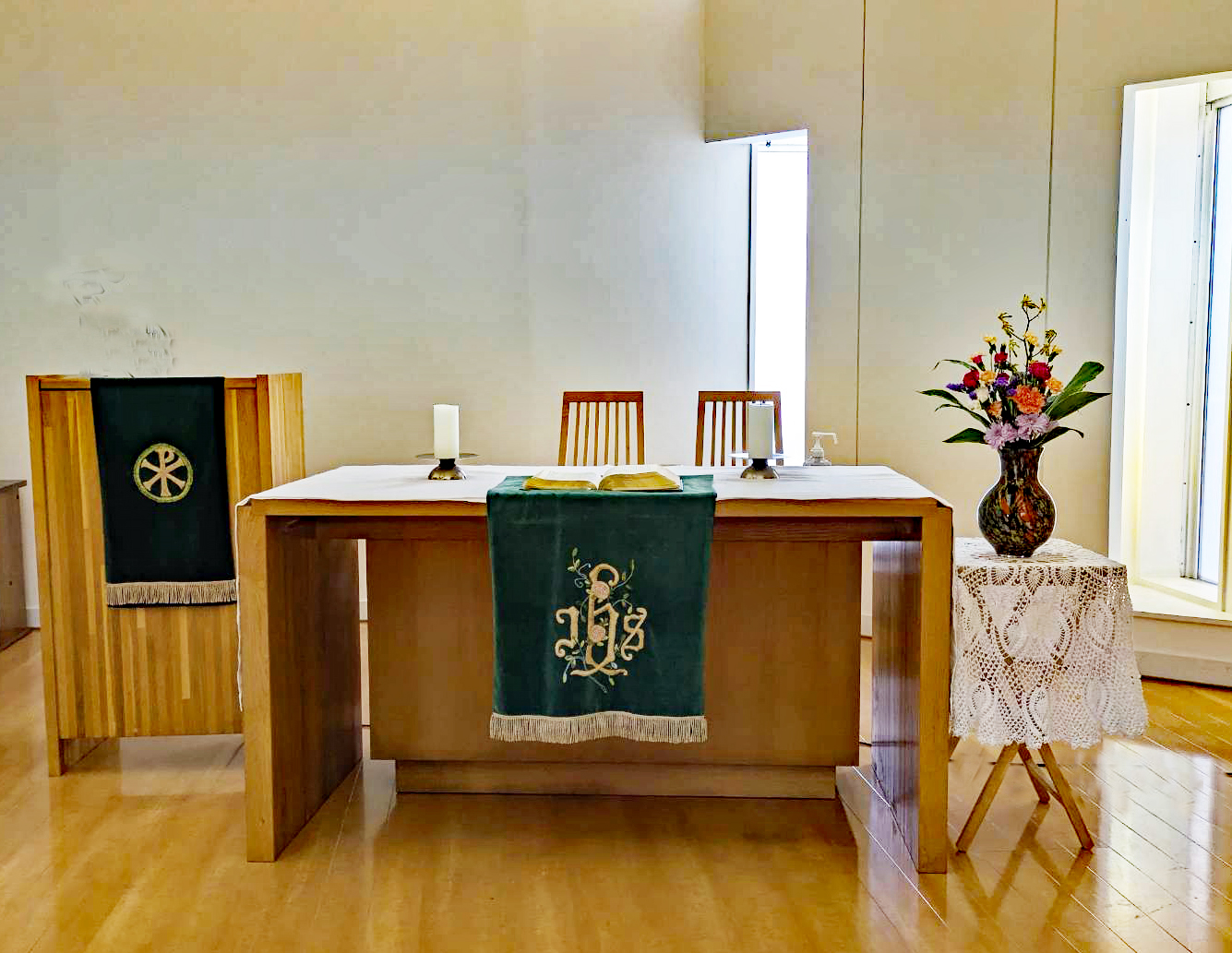 11月24日「今日の礼拝堂」 – JELC新札幌礼拝堂