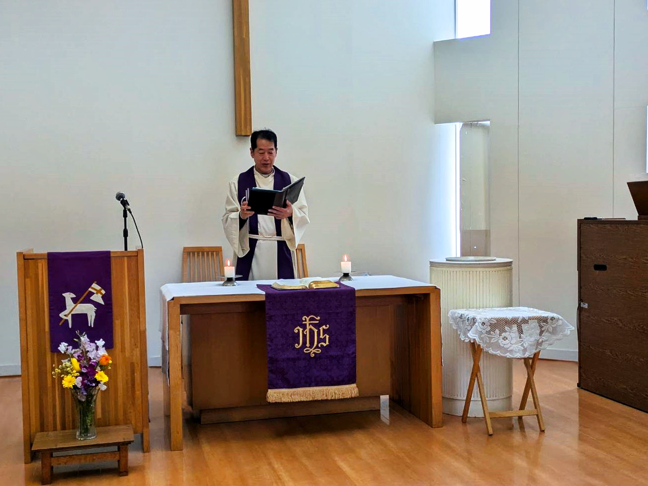 3月16日「今日の礼拝堂」 – JELC新札幌礼拝堂