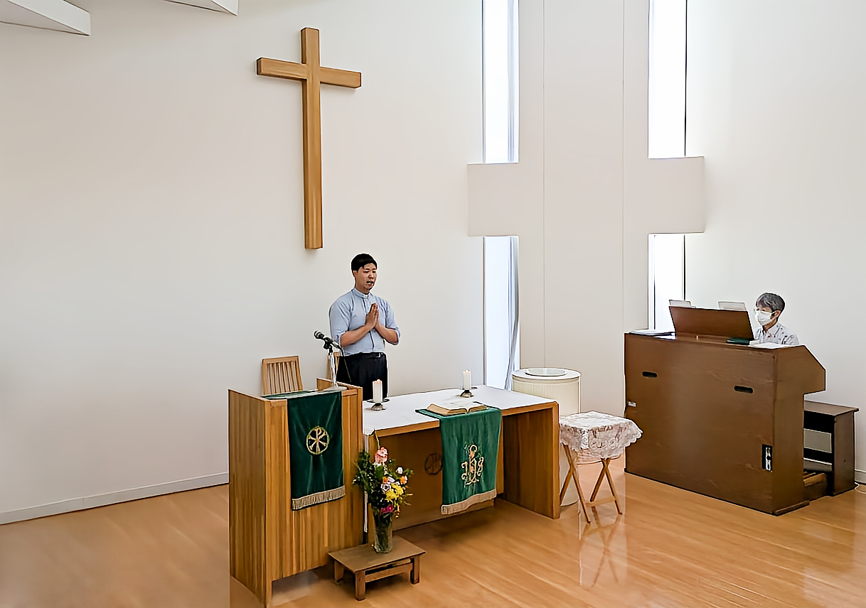 8月24日「今日の礼拝堂」 – JELC新札幌礼拝堂