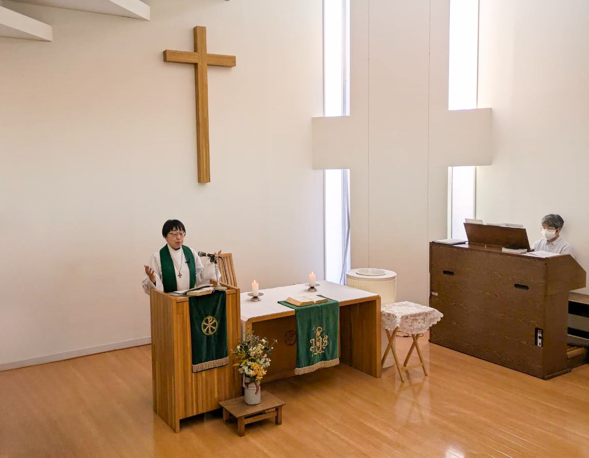 9月28日「今日の礼拝堂」 – JELC新札幌礼拝堂